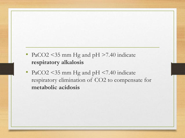 Arterial blood gases analysis | PPT