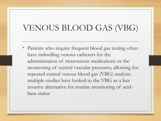 Arterial blood gases analysis | PPT
