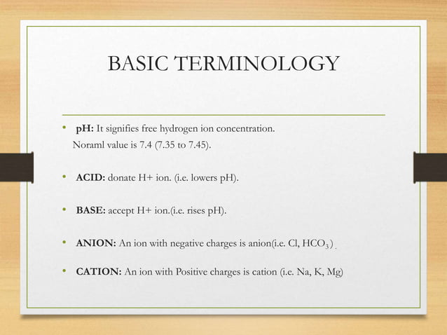 Arterial blood gases analysis | PPT