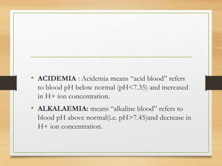 Arterial blood gases analysis | PPT