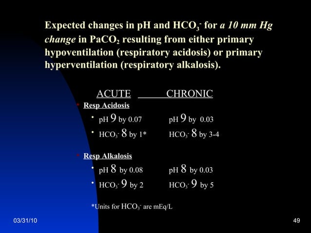 Arterial Blood Gases Interpretation | PPT