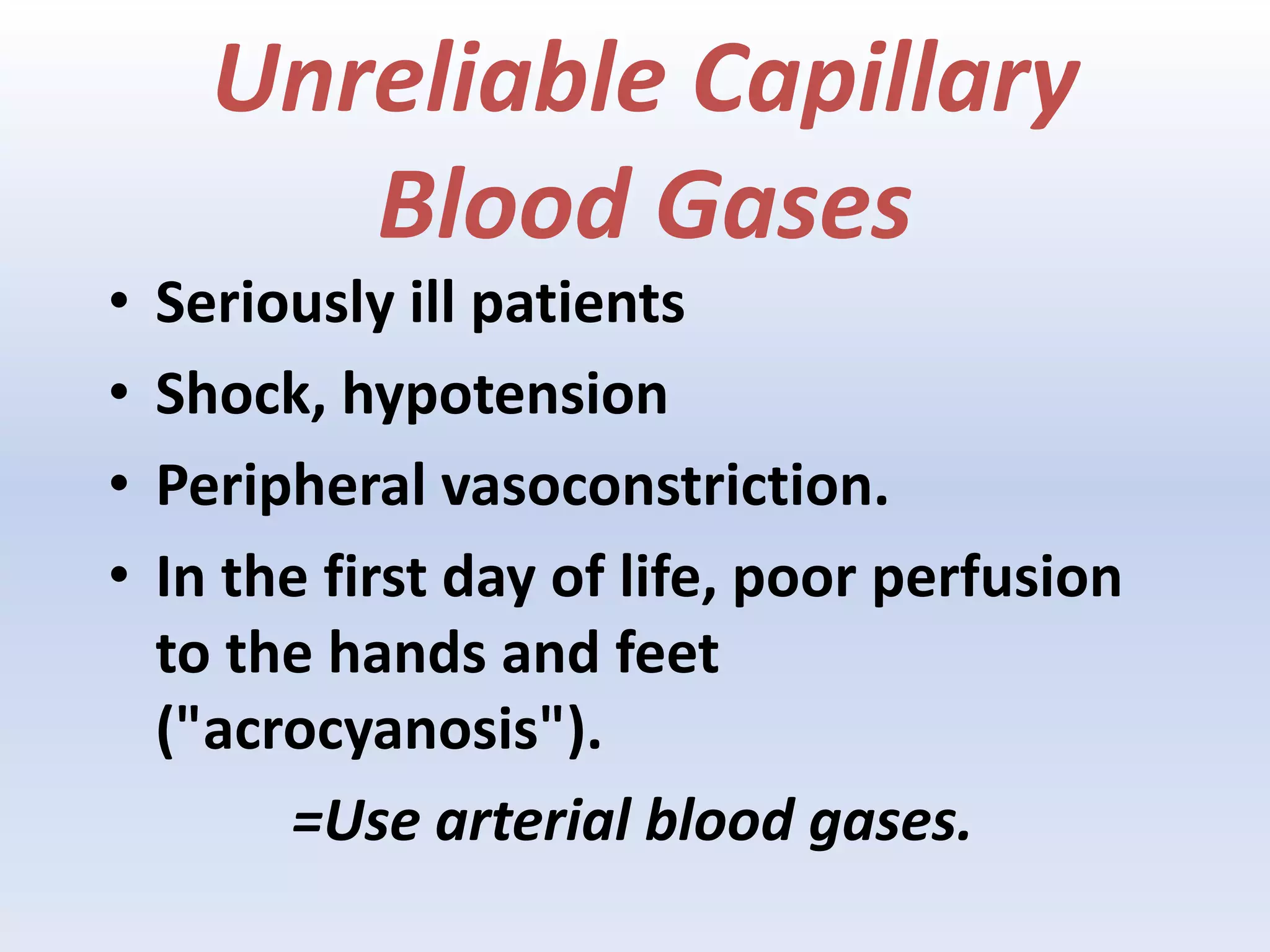 Arterial blood gases interpretation11111 | PPTX