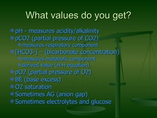 Arterial Blood Gases Talk | PPT