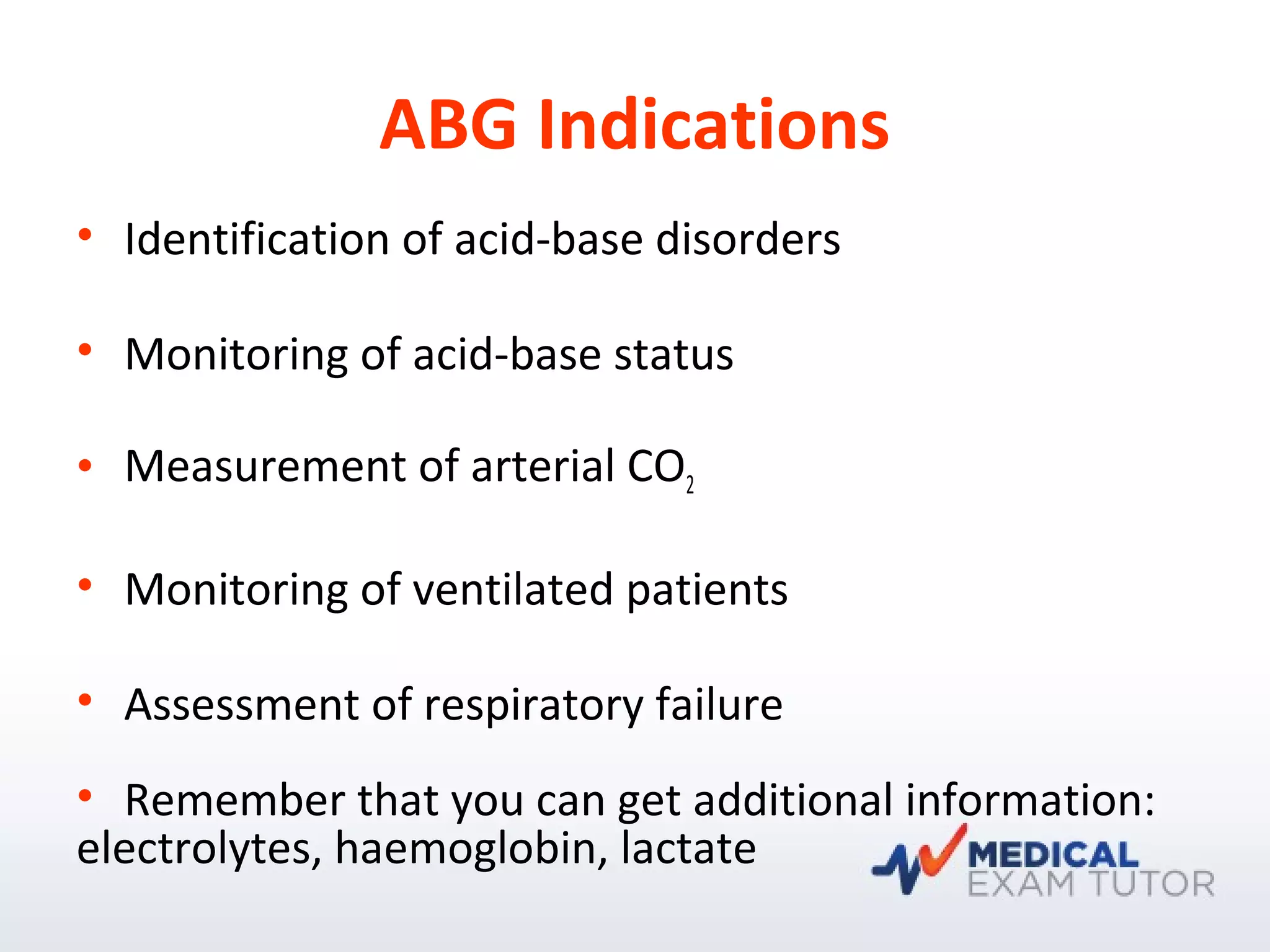 Arterial blood gas intern survival guide | PPT