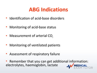 Arterial blood gas intern survival guide | PPT
