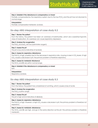 Arterial Blood Gas Interpretation A Case Study Approach | PDF