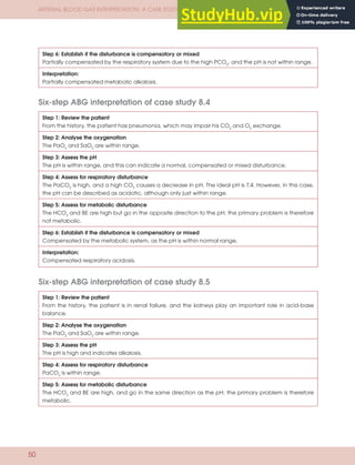 Arterial Blood Gas Interpretation A Case Study Approach | PDF