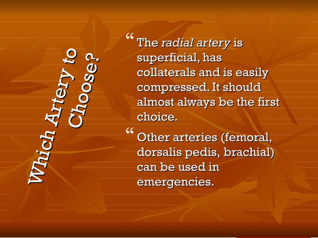 Arterial Blood Bas (ABG) Procedure and Interpretation | PPT | First Aid ...