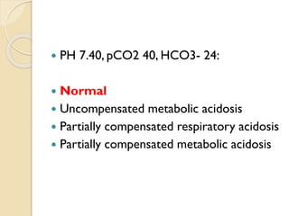 Arterial blood gas quiz | PDF