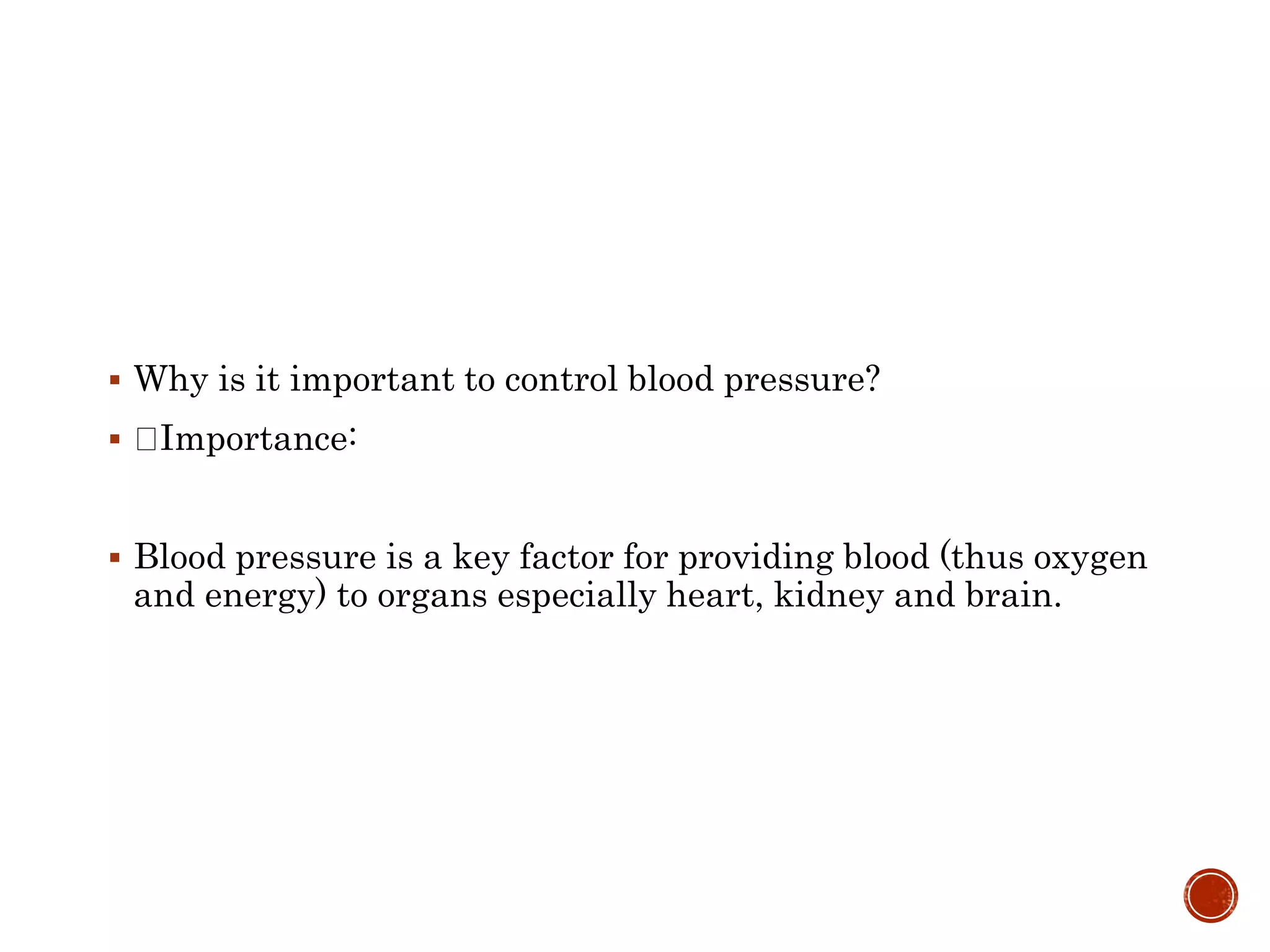 Arterial blood pressure | PPTX