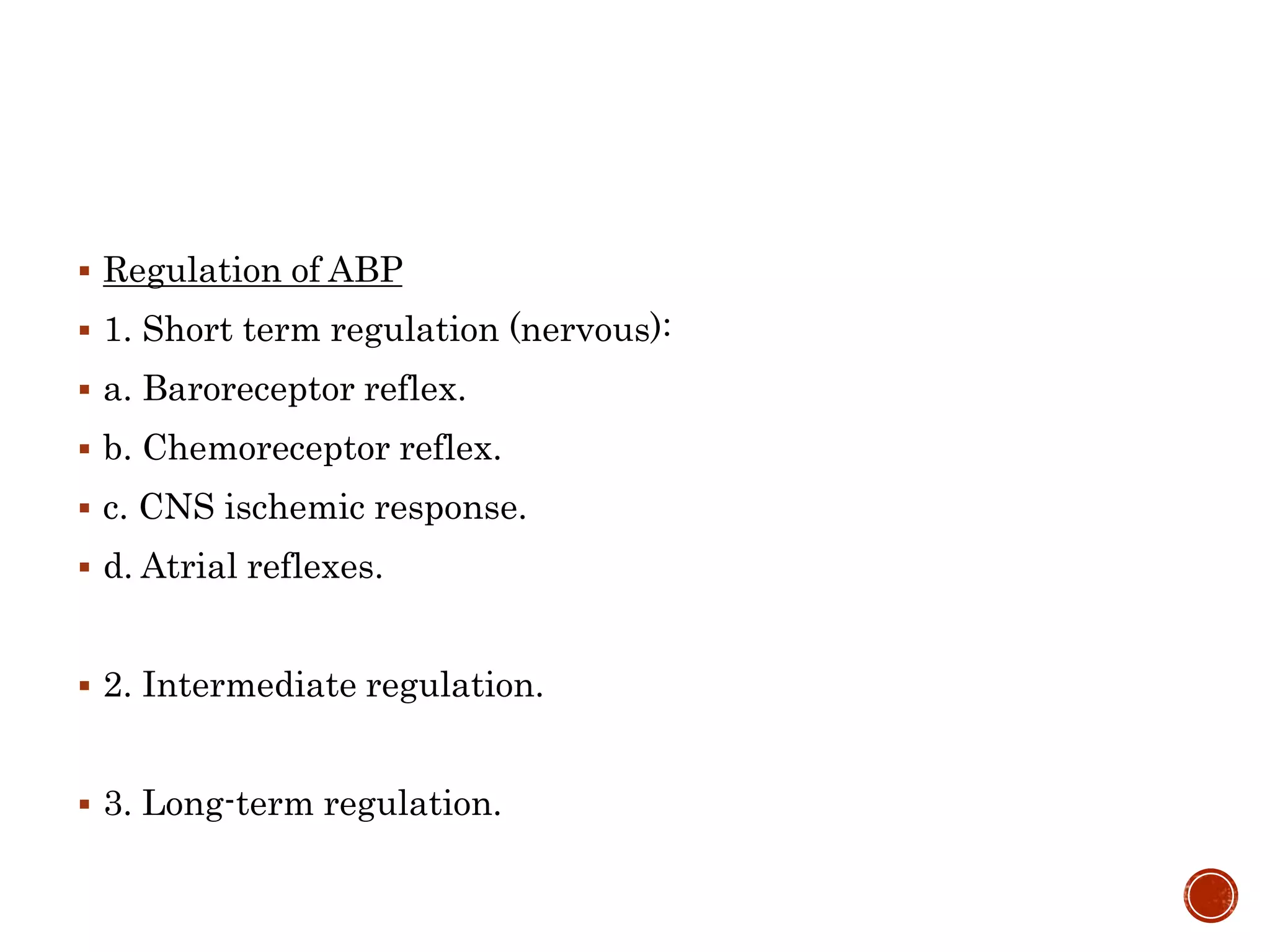 Arterial blood pressure | PPTX