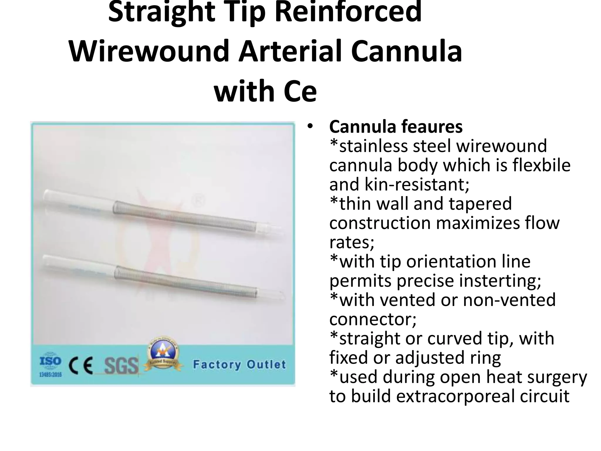Arterial cannula | PPTX