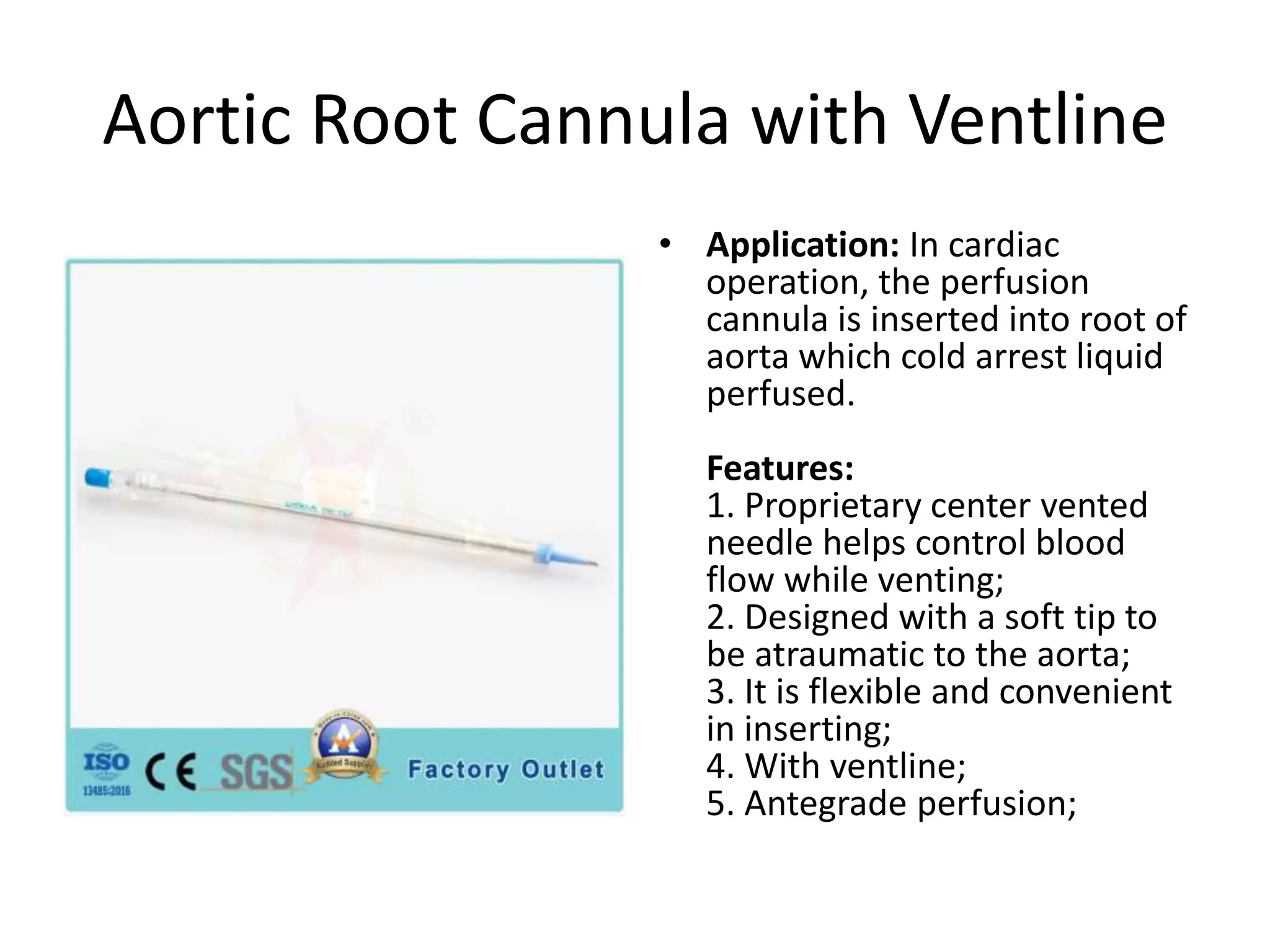 Arterial cannula | PPTX