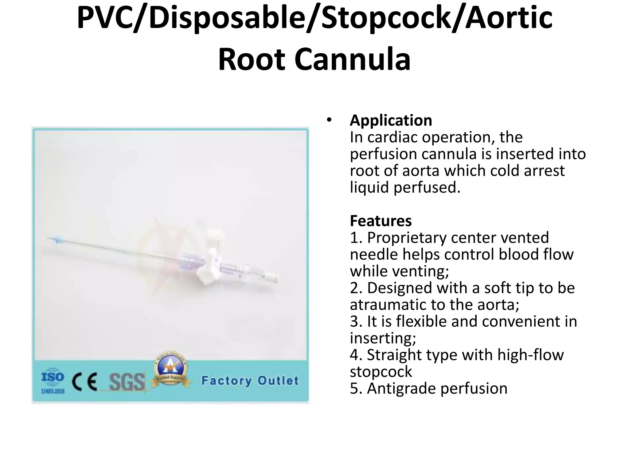 Arterial cannula | PPTX