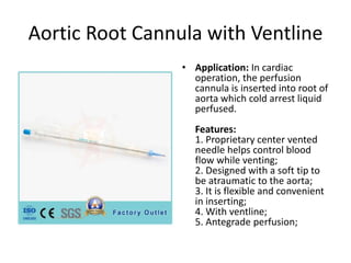 Arterial cannula | PPTX