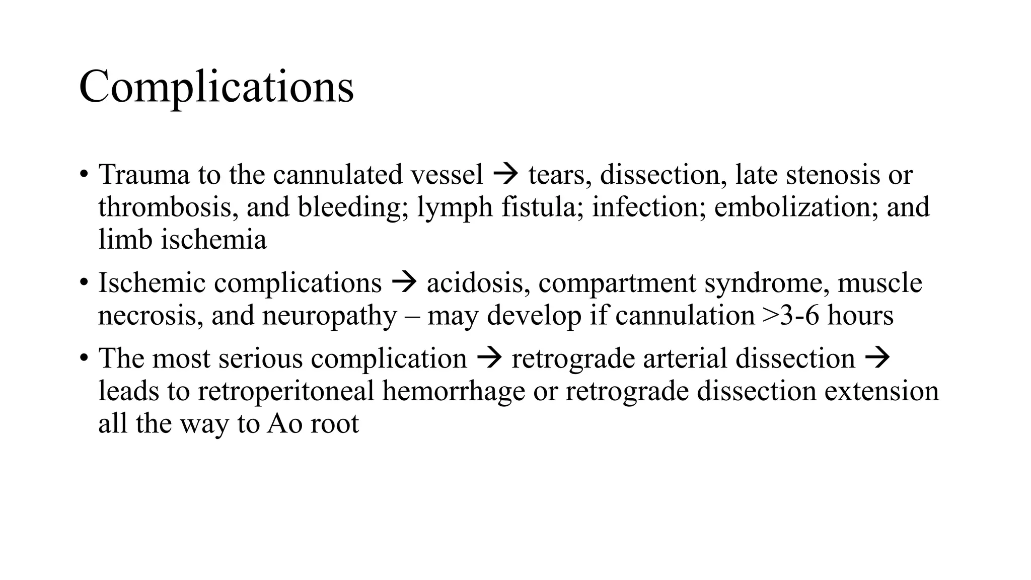 Arterial Cannulation in cardio thoracic surgery | PPTX