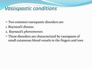 Arterial diseases | PPTX