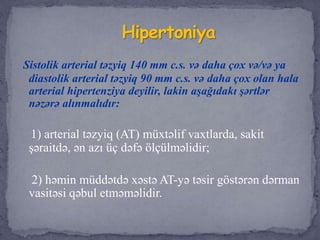 Arterial hipertoniya | PPTX