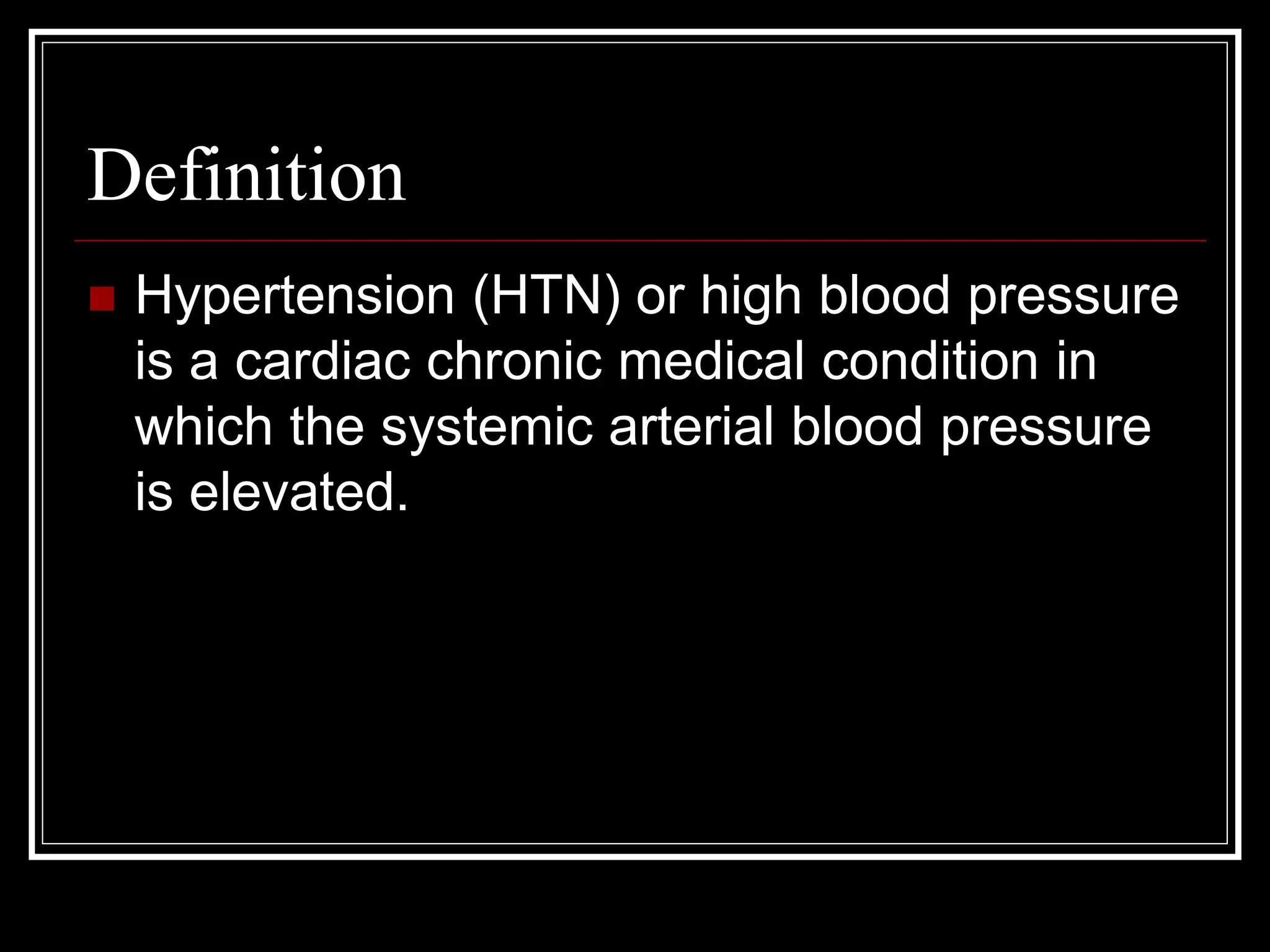 Syndrome of arterial hypertension. Diagnosis of arterial hypertension | PPT