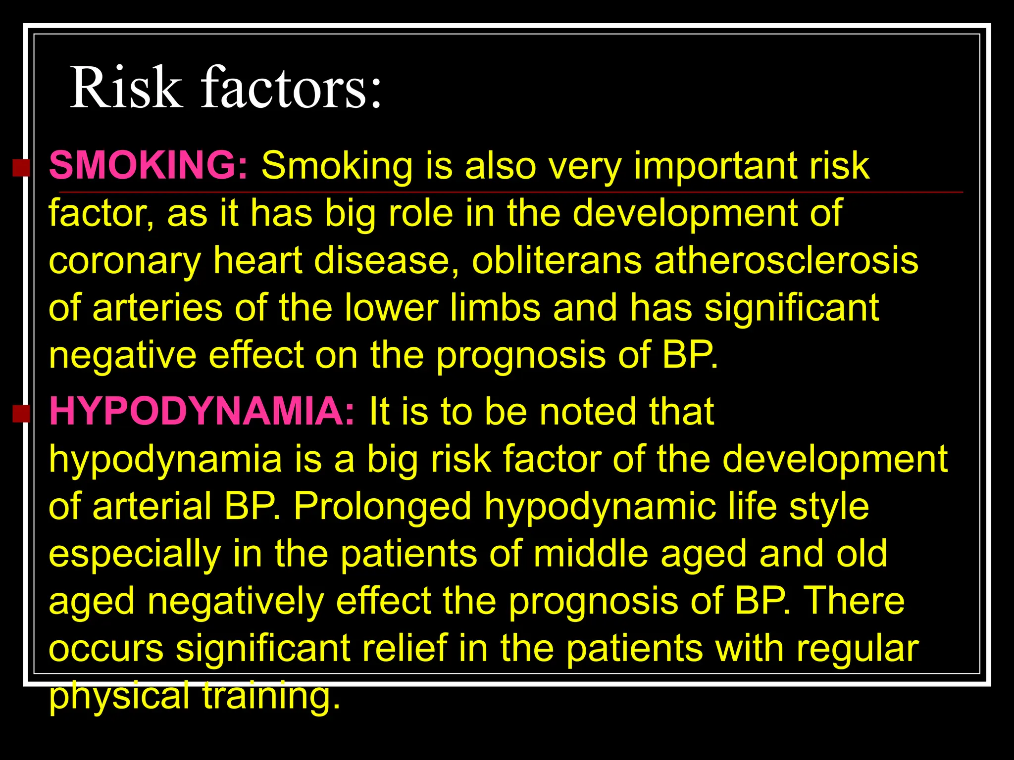 Syndrome of arterial hypertension. Diagnosis of arterial hypertension | PPT
