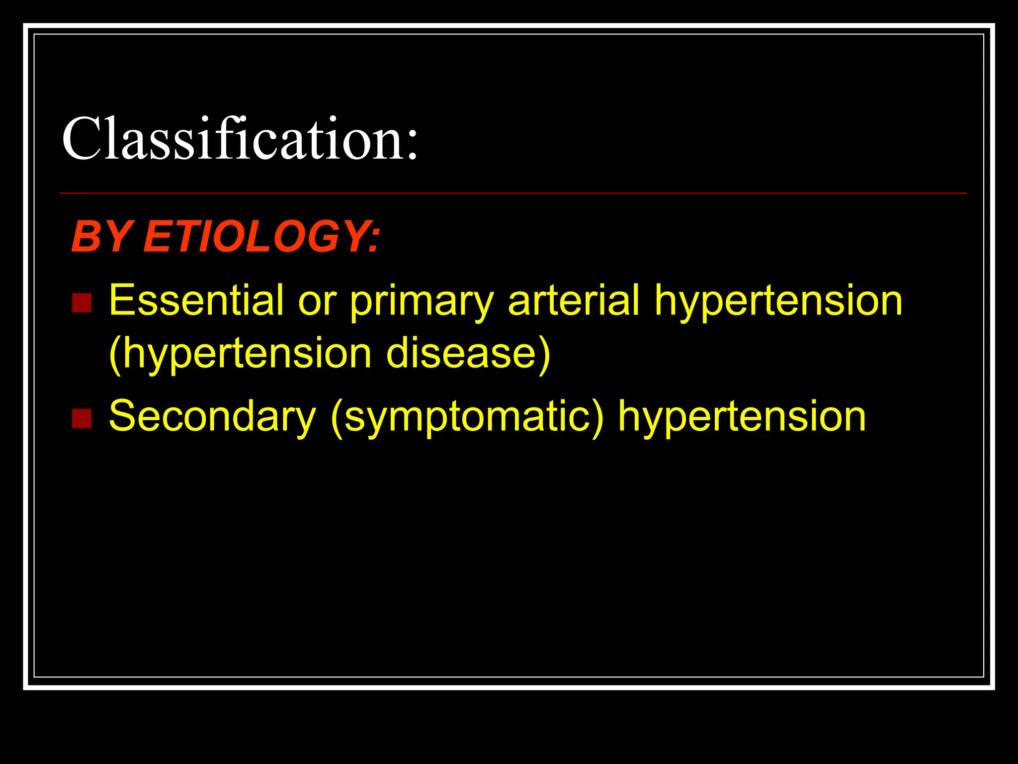 Syndrome of arterial hypertension. Diagnosis of arterial hypertension | PPT