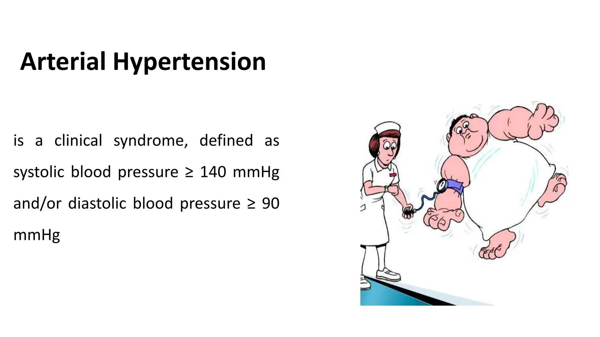 Arterial hypertension, blood pressure ppt | PPT