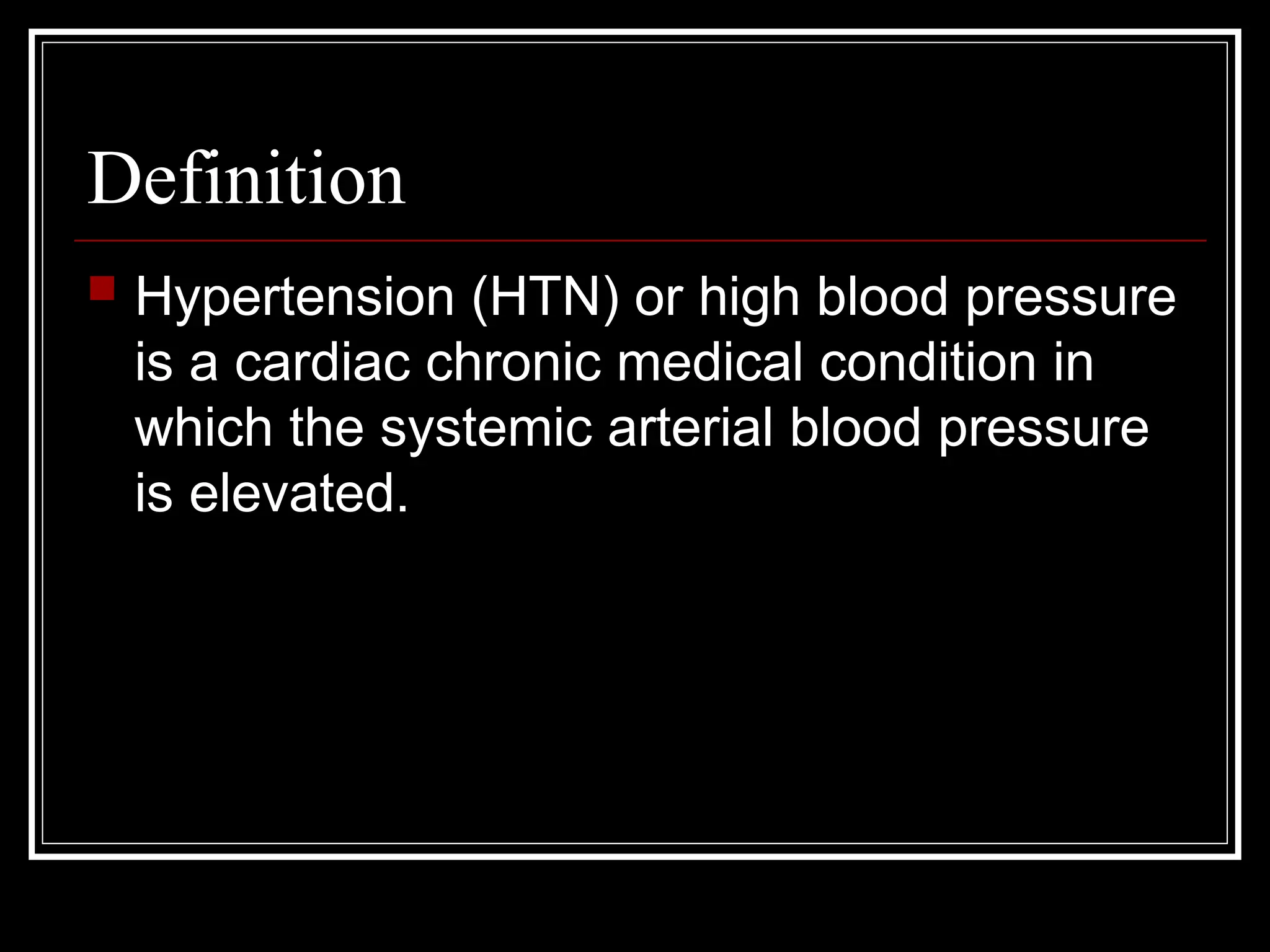 Arterial hypertension and diagnosis of arterial hypertension | PPT