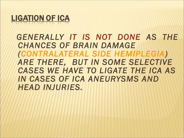VESSEL ligation | PPT