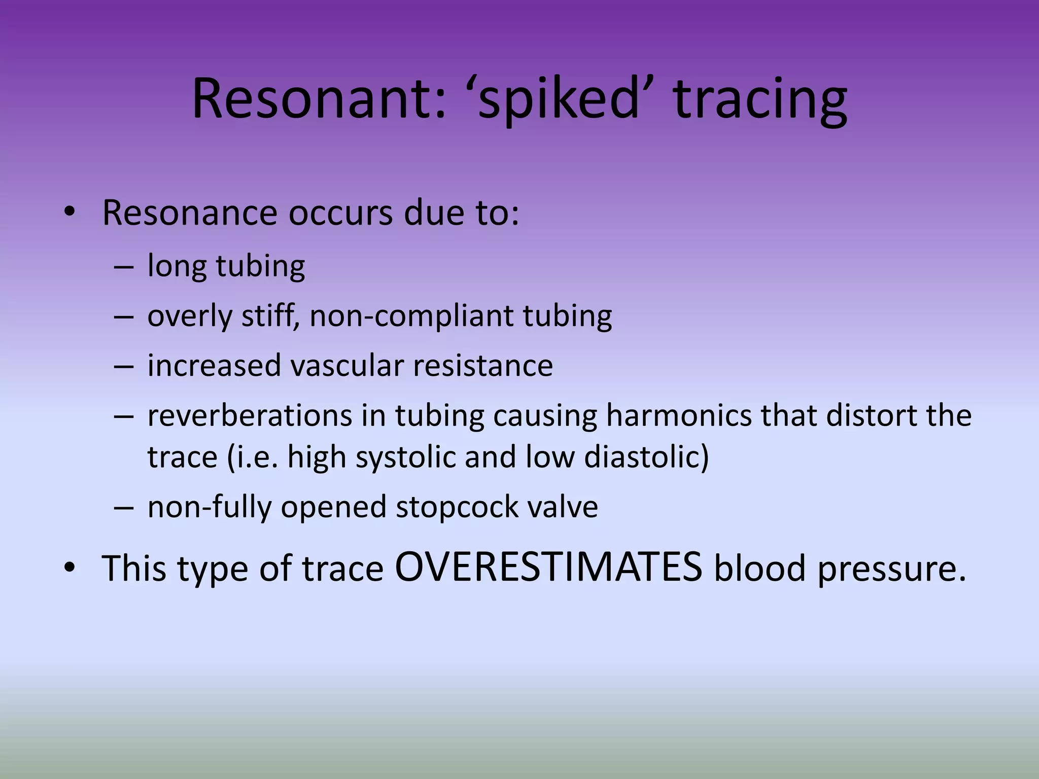 Arterial Line Analysis Ppt