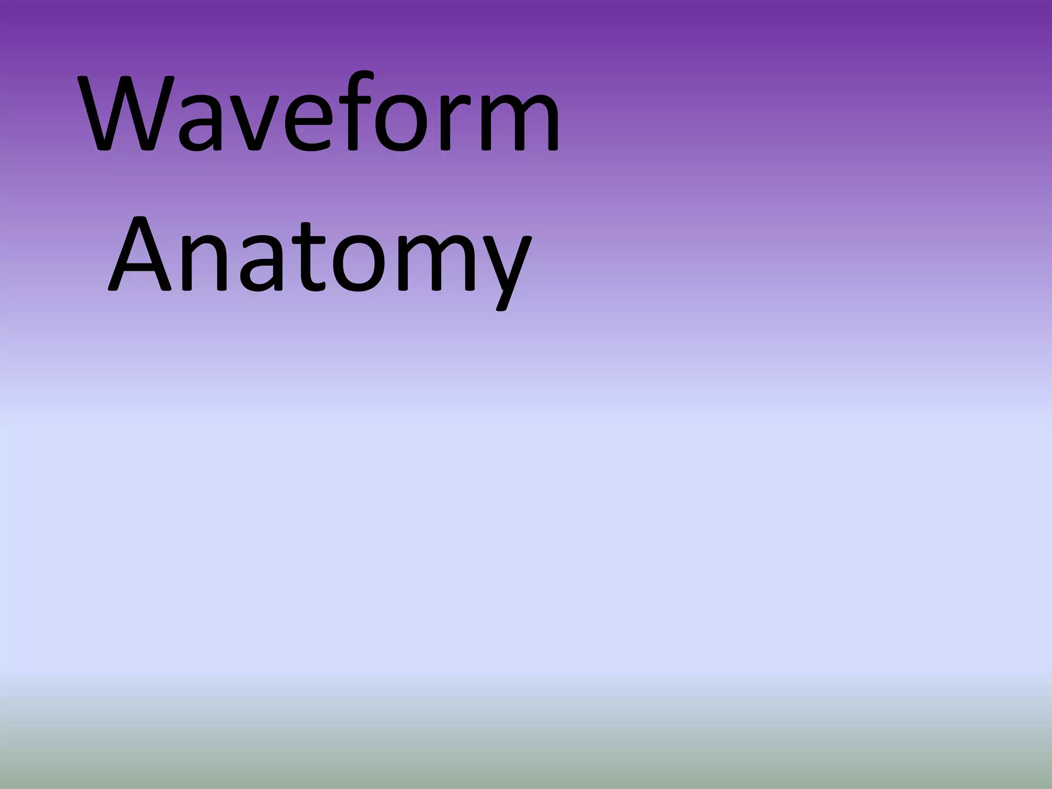 Arterial Line Analysis Ppt
