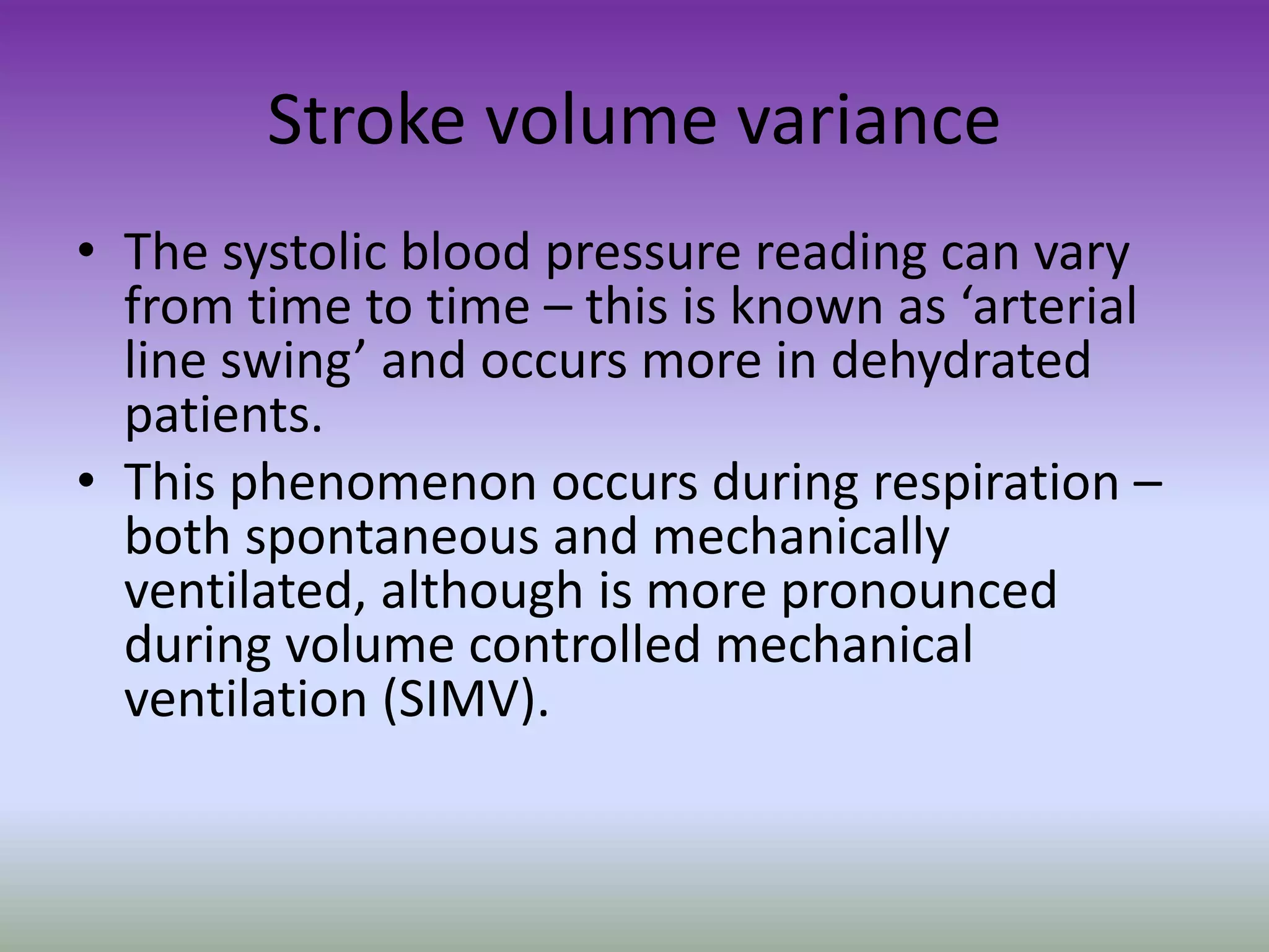 Arterial Line Analysis Ppt