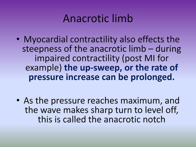Arterial line analysis | PPTX | Heart and Cardiovascular Diseases ...