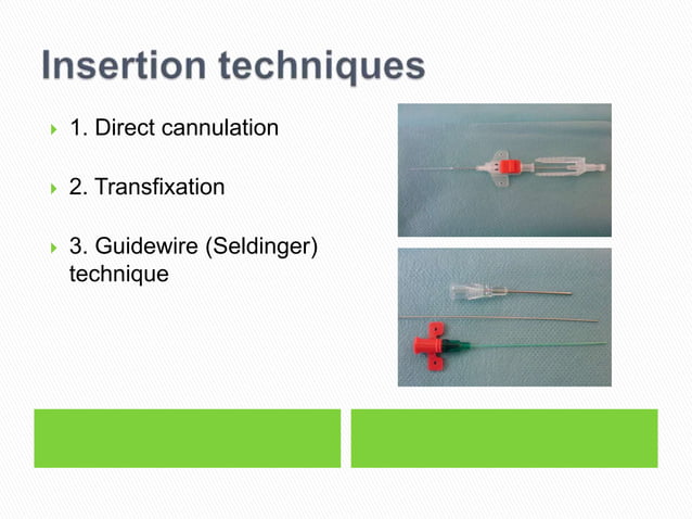 Arterial line insertion | PPTX | First Aid | Injuries