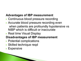 Arterial line insertion | PPTX