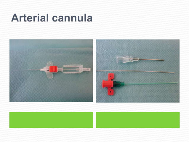 Arterial line insertion | PPTX | First Aid | Injuries