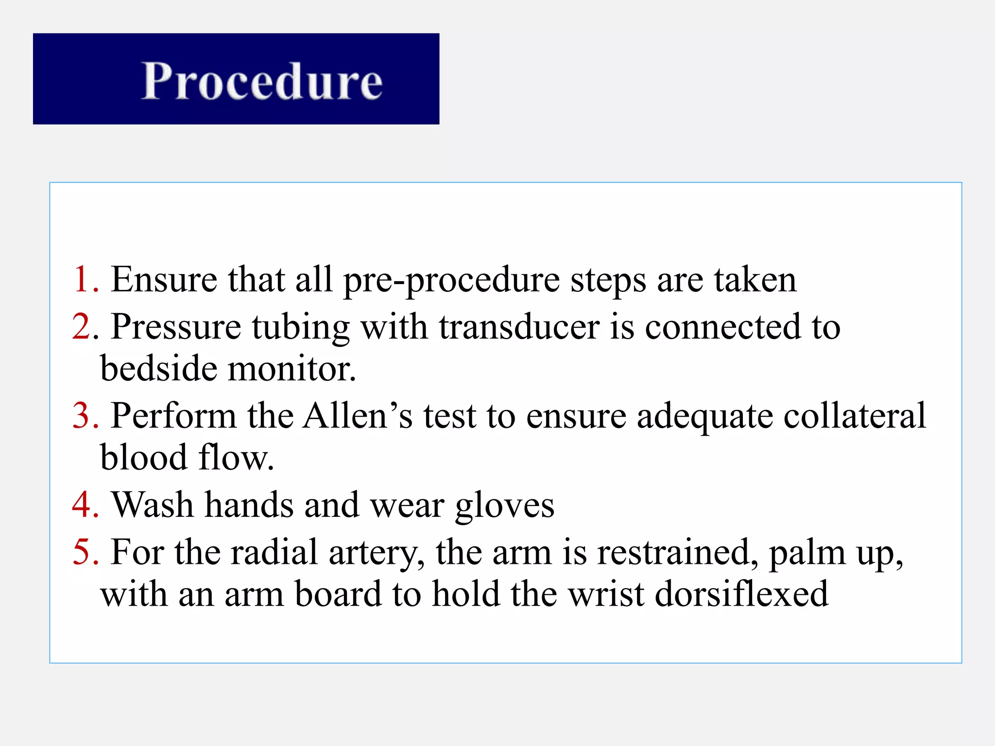 Arterial lines by Dr.Tinku Joseph | PPTX