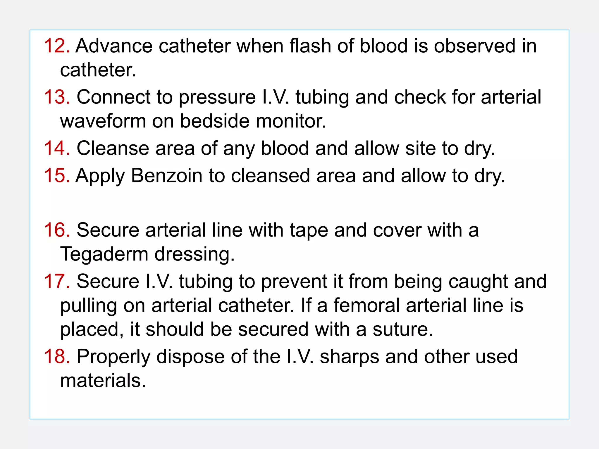 Arterial lines by Dr.Tinku Joseph | PPTX