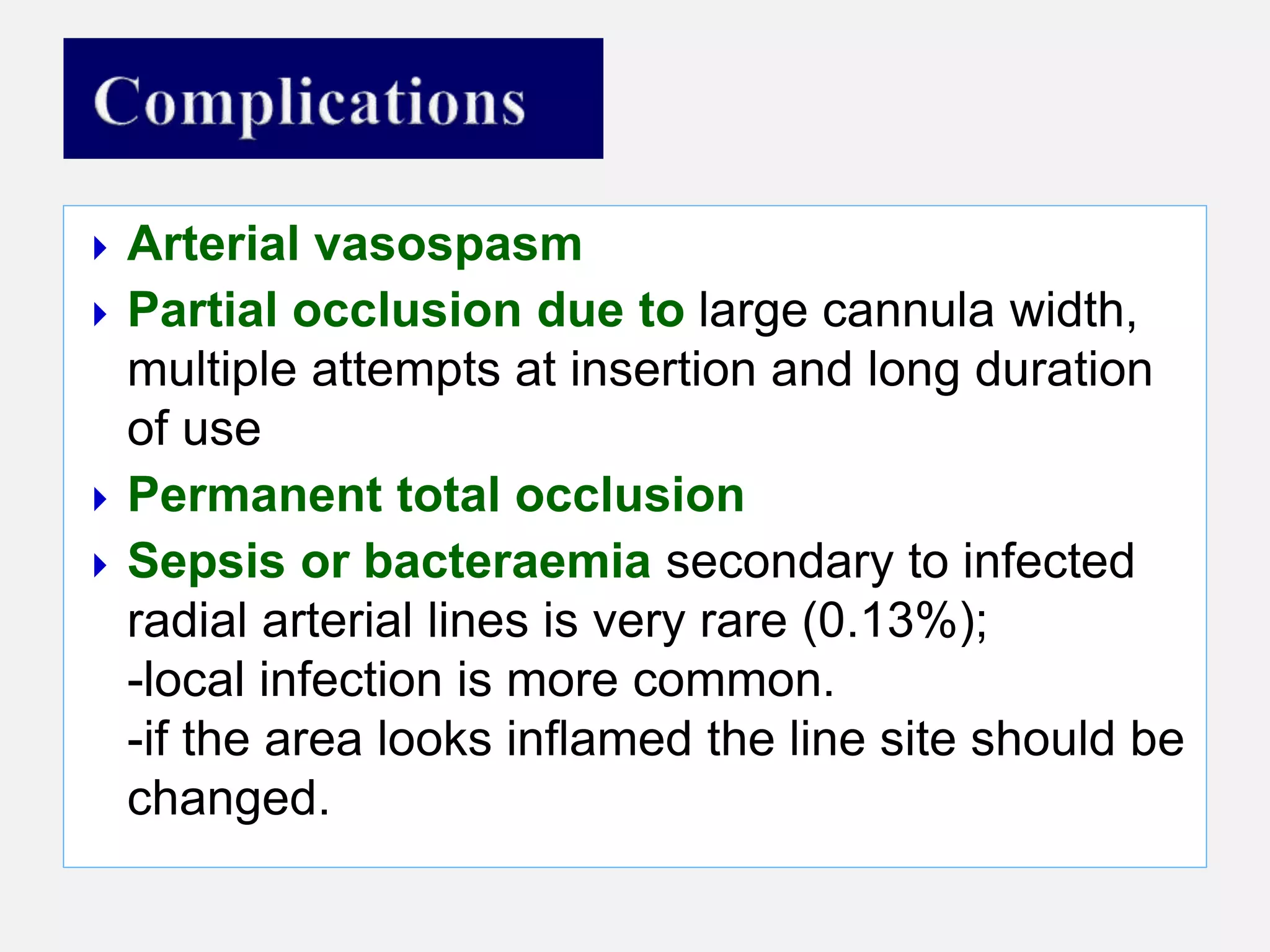 Arterial lines by Dr.Tinku Joseph | PPTX