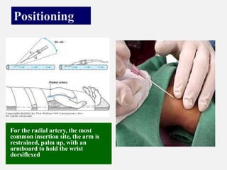 Arterial lines by Dr.Tinku Joseph | PPTX