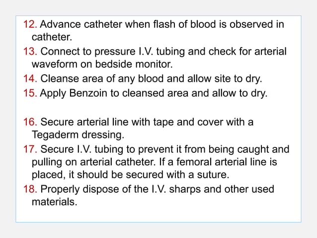 Arterial lines by Dr.Tinku Joseph | PPTX | First Aid | Injuries