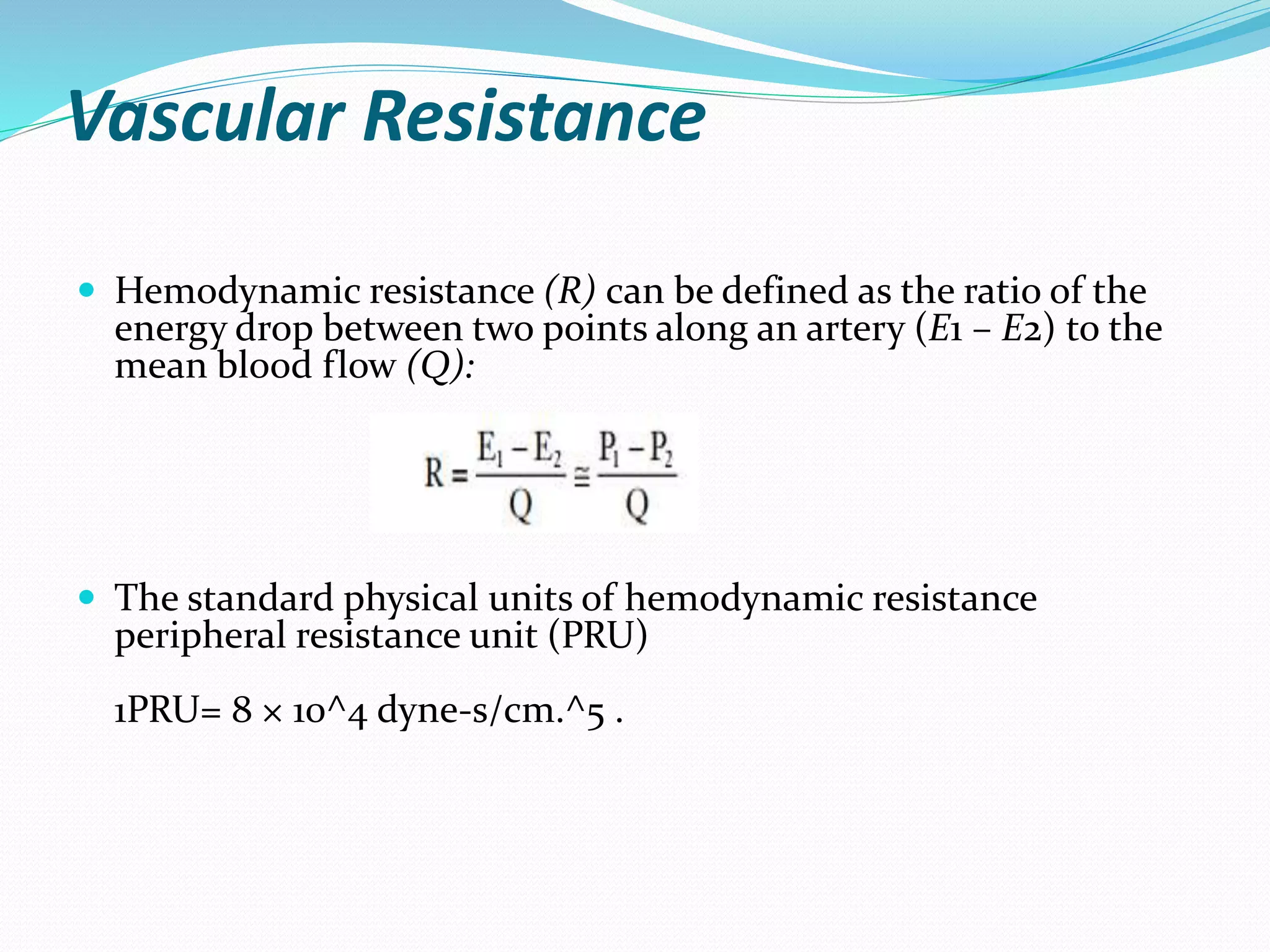 Arterial physiology | PPTX