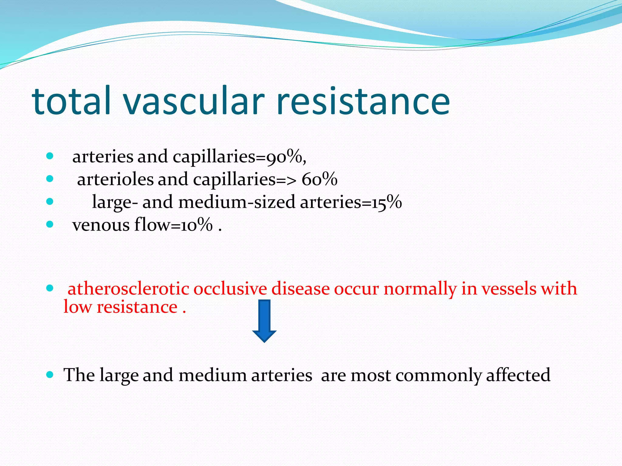 Arterial physiology | PPTX