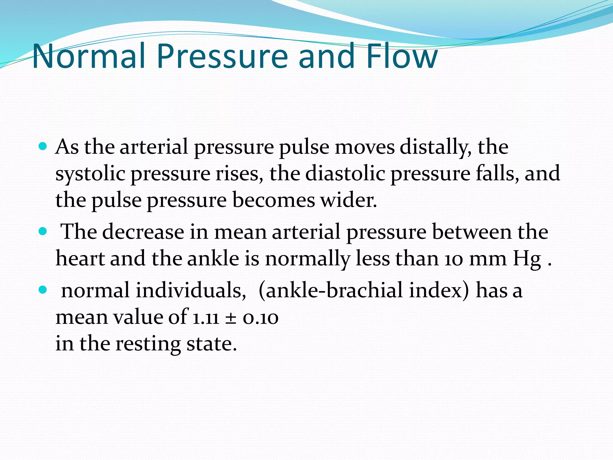 Arterial physiology | PPTX