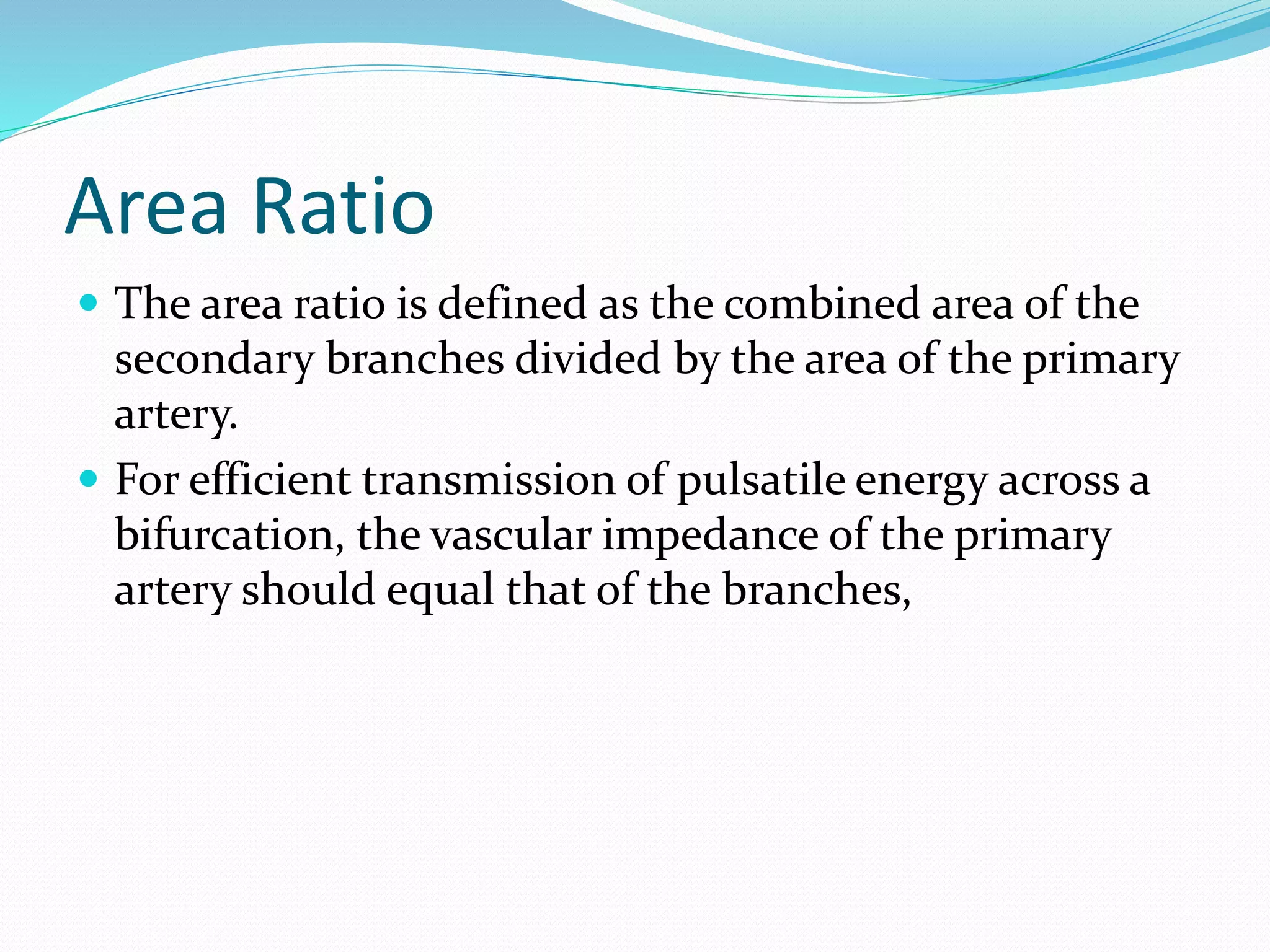 Arterial physiology | PPTX