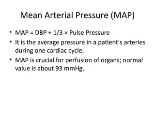 Arterial_Pressure_Presentation Bsc Allied batchpptx | PPTX