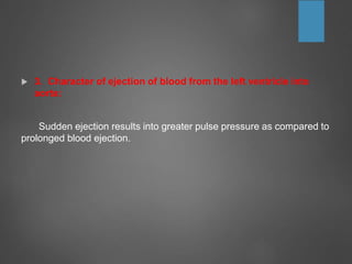 Arterial pulse (The Guyton and Hall Physiology) | PPTX
