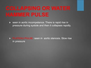 Arterial pulse (The Guyton and Hall Physiology) | PPTX