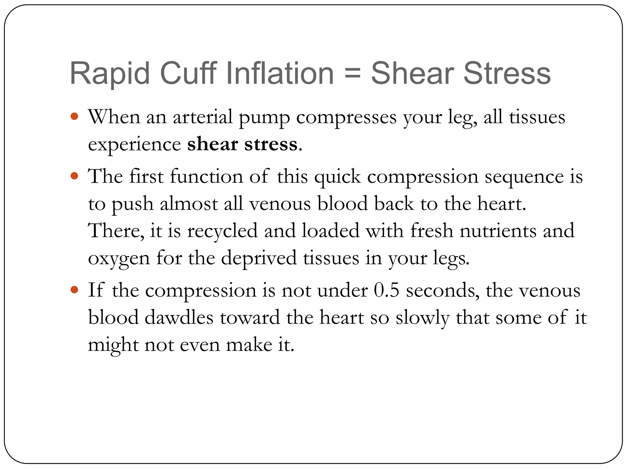 Importance of Arterial Pump Compression & Decompression Rates | PPTX ...
