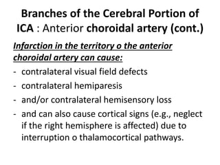 Arterial supply of brain | PPTX