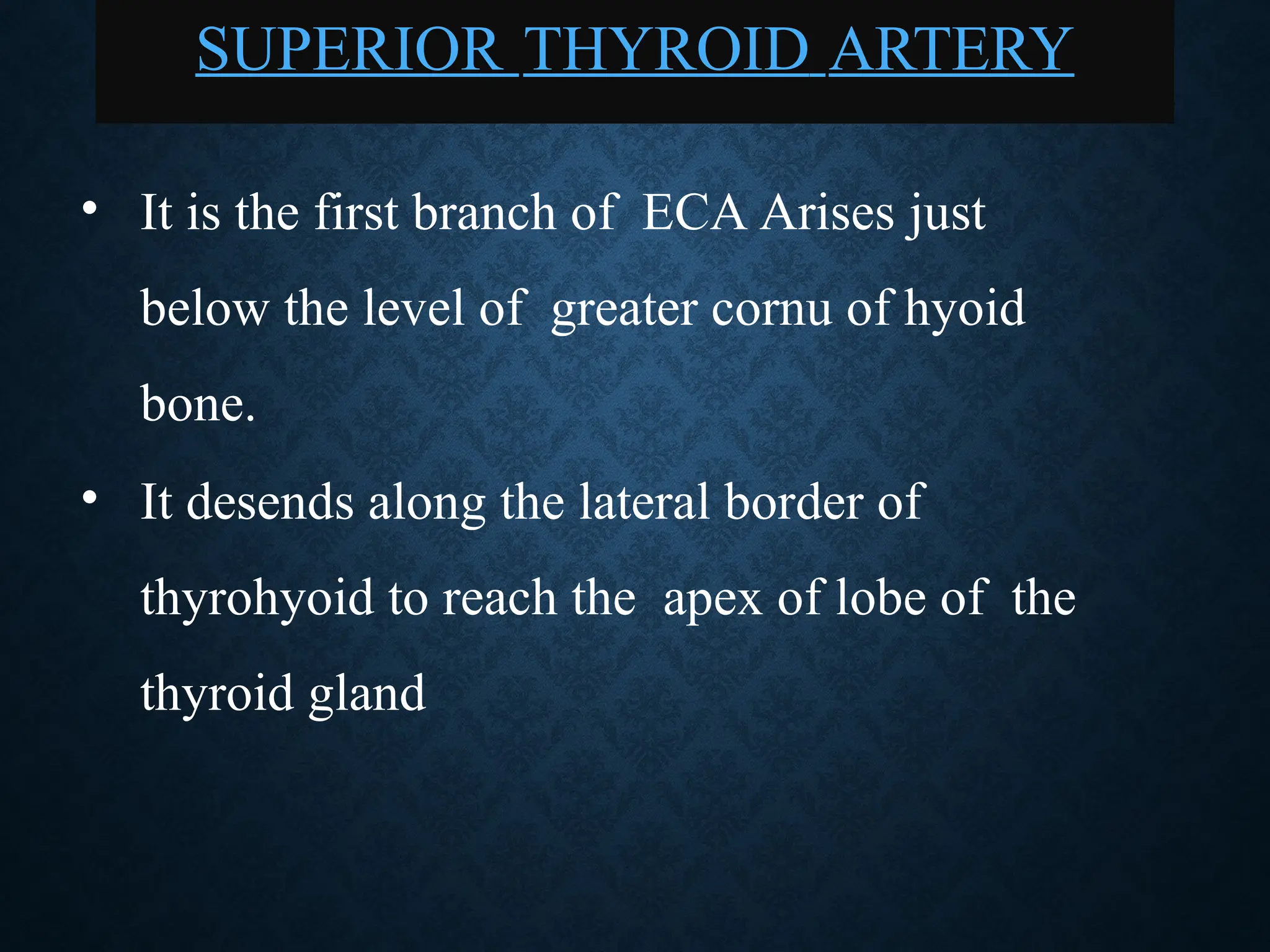 Arterial supply of head and neck and ligation.pptx